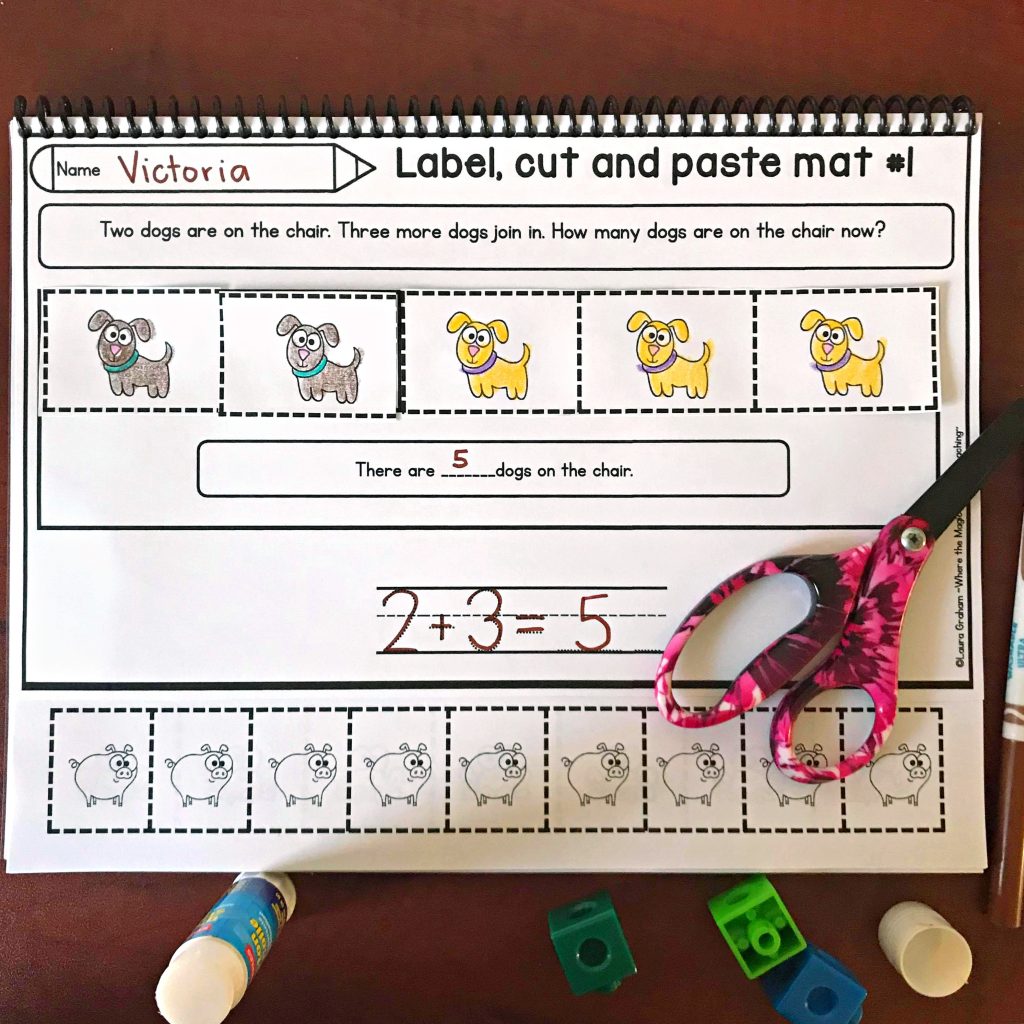 Teaching Word Problems in Kindergarten - Where the Magic Happens