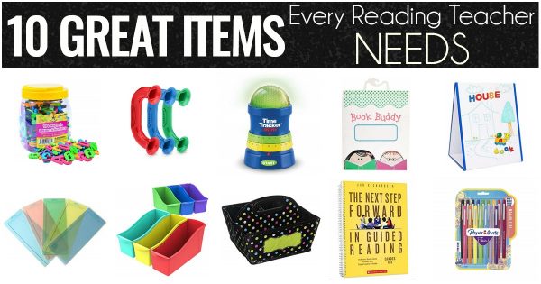 10 Great Supplies Every Reading Teacher Needs - Where the Magic Happens