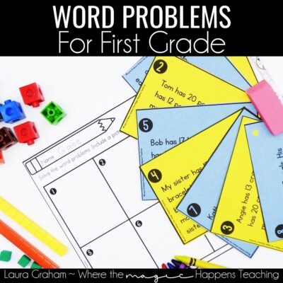 Word Problems for 1st Grade - Where the Magic Happens