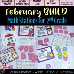 BUILD February Math Centers 2nd Grade - Where the Magic Happens