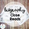 Biographies Close Reading Brochures - Where the Magic Happens