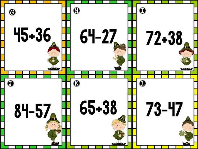 March BUILD Math Centers for 2nd Grade - Where the Magic Happens