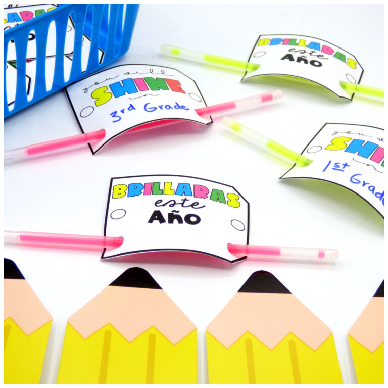 Back to School - Open House - Meet the Teacher Night Bilingual pack in ...