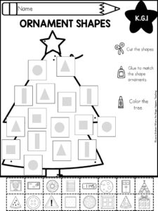BUILD December Math Centers for Kindergarten - Where the Magic Happens