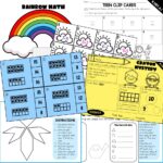 BUILD April Math Centers Kindergarten - Where the Magic Happens