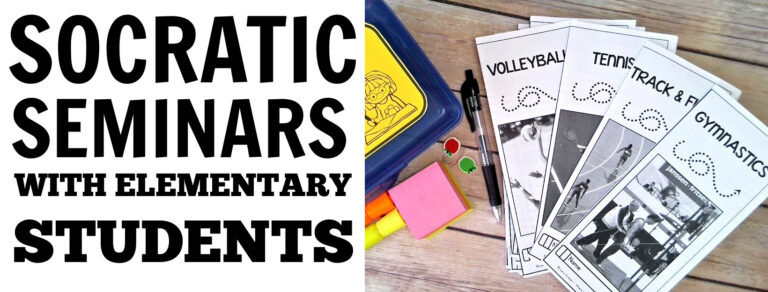 Socratic Seminars for Elementary Students - Where the Magic Happens